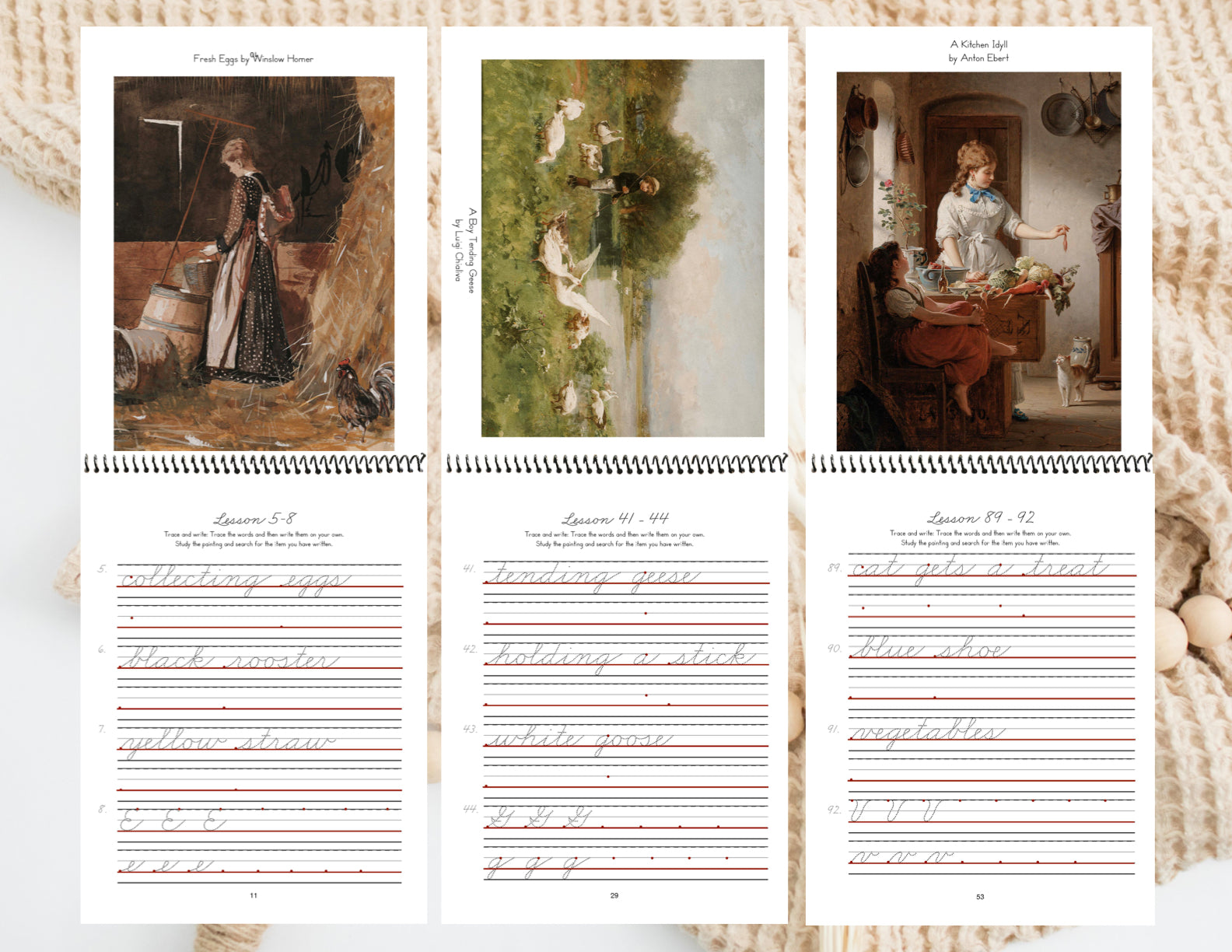 Fine Art in Cursive Book One – Verily Schoolhouse Shop